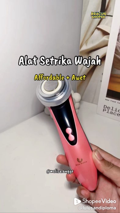 Alat setrika wajah | Shopee Video Indonesia