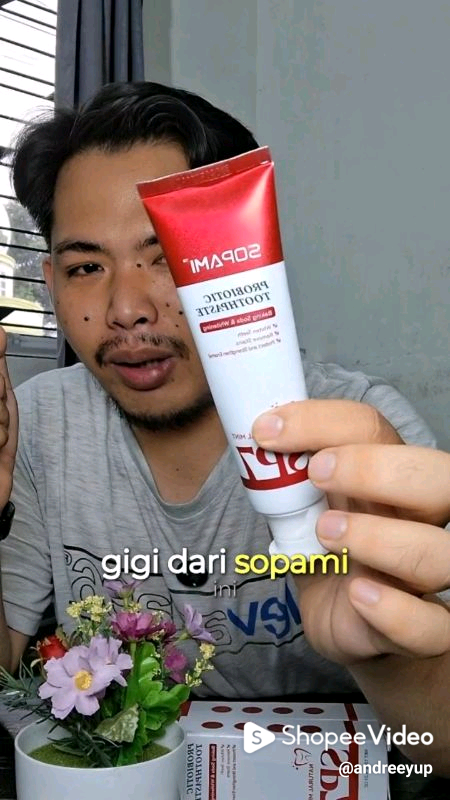 Pasta Gigi Sopami SP7 #pastagigi #pastagigisopamisp7 | Shopee Video ...